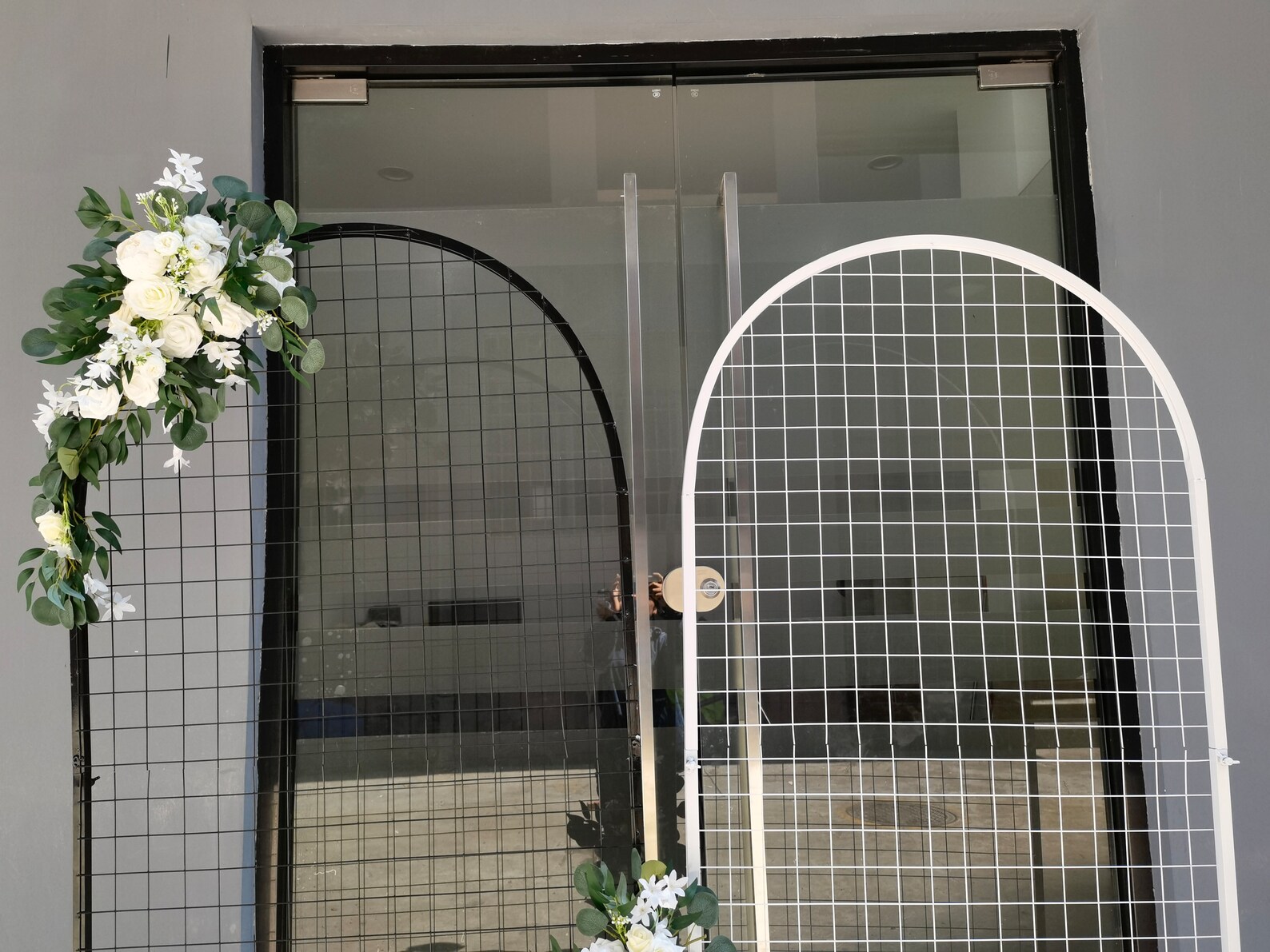 Metal Grid Arch Backdrop for Wedding Party Wedding Grid Door - Etsy