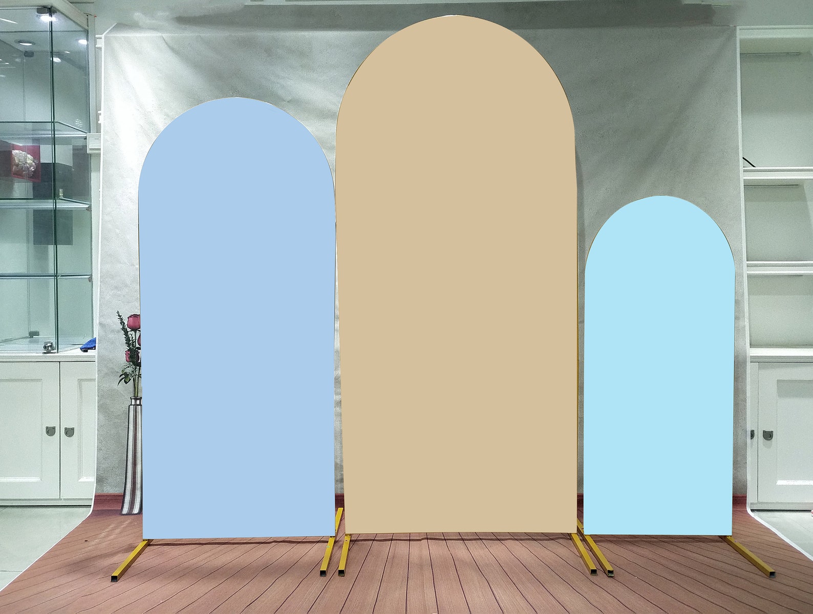 Personalized Arch Covers metal Arches Backdrop Arch Stand | Etsy