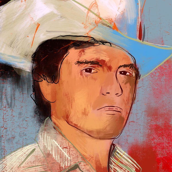 Chalino Sanchez Canvas - Etsy