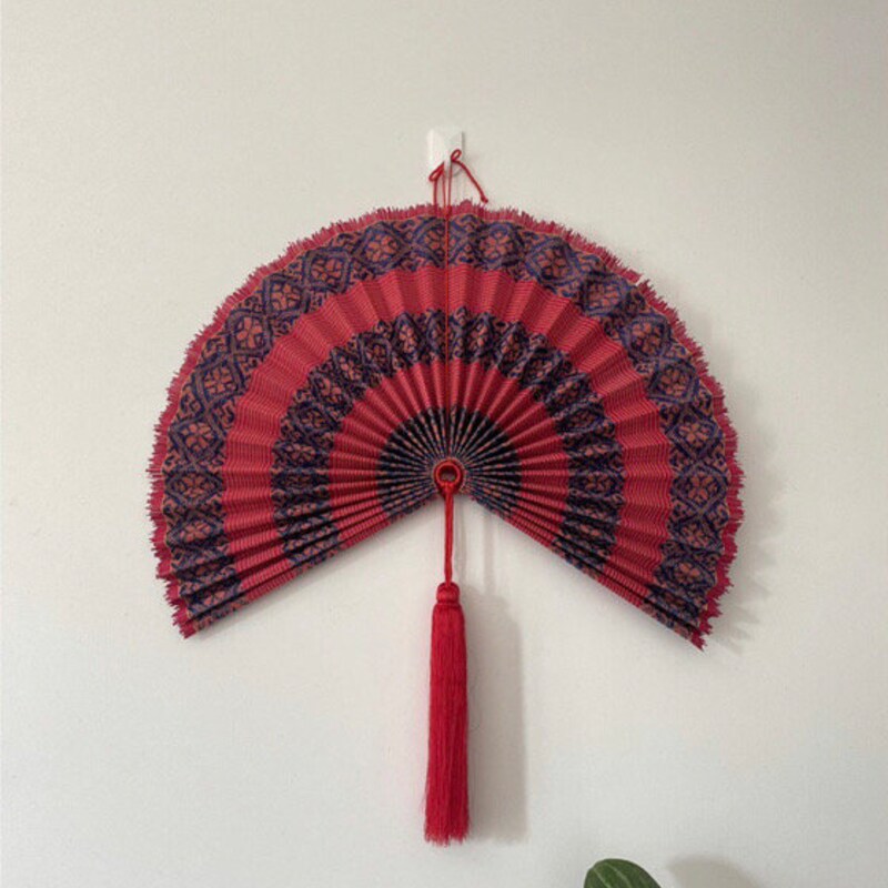 Chinese Fan Wall Art - Etsy