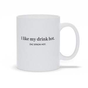 Zac Efron Mug, Zac Efron Gift - Etsy