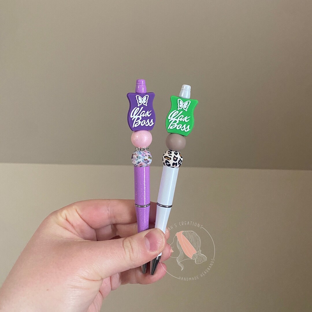 Wax Boss Ink Pen Fun Beaded Pens Silicone Beaded Ink Pens Gifts for ...