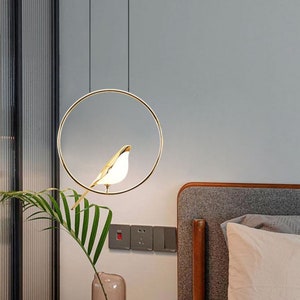 Creativity Bird Led Light/wall,table Lamp Home/decorative Night ...