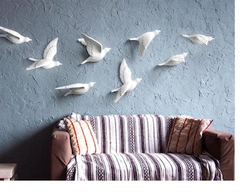 3d Bird Wall Art | Etsy