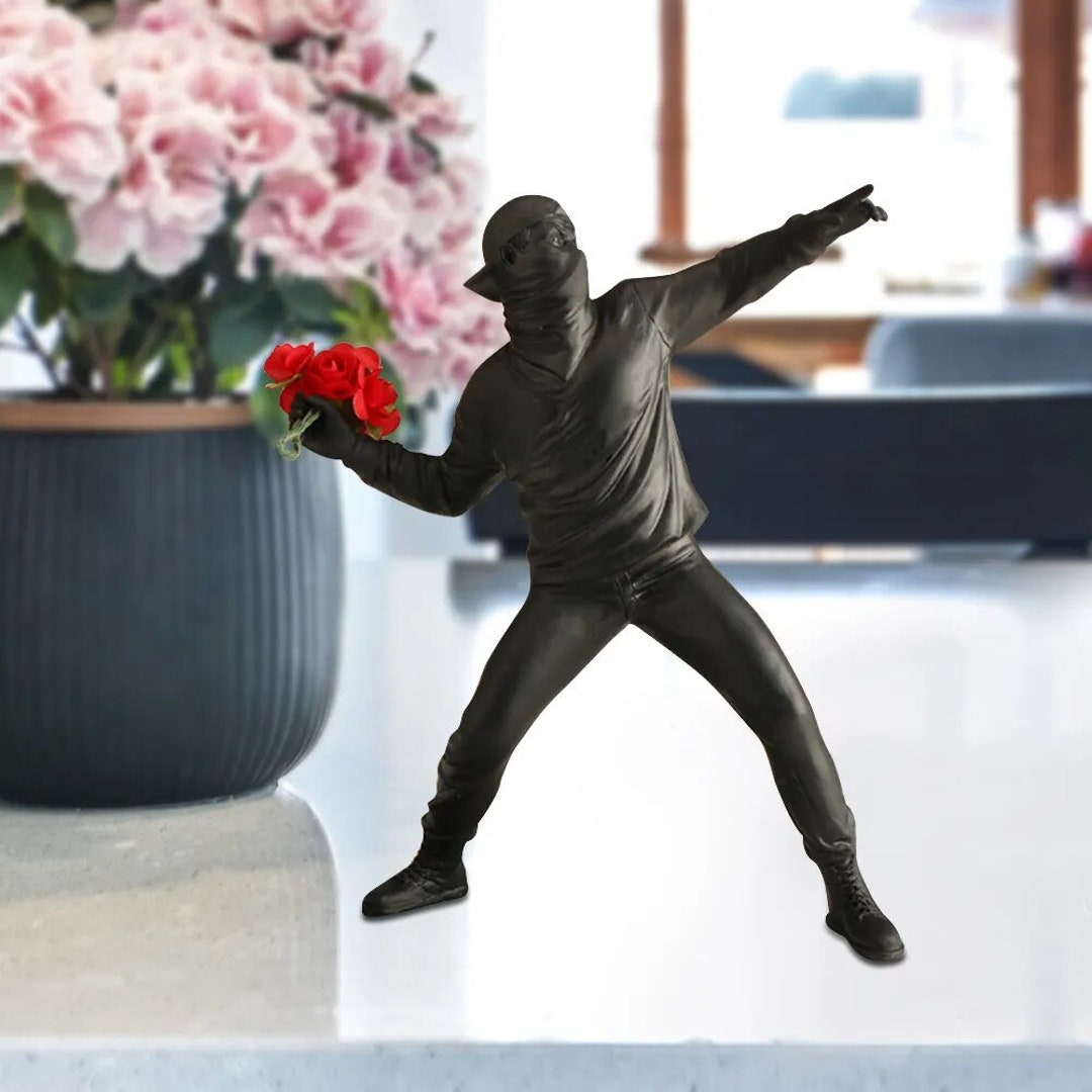 Figurine for Interior/character Statue/desk Boy - Etsy