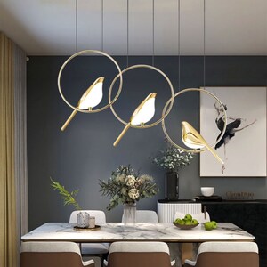 Creativity Bird Led Light/wall,table Lamp Home/decorative Night ...