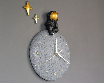 Space Themed Clock - Etsy