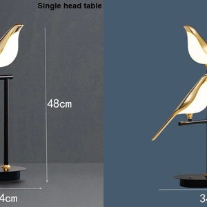 Creativity Bird Led Light/wall,table Lamp Home/decorative Night ...