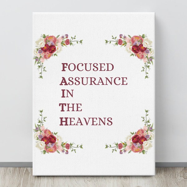 Faith Sign - Etsy