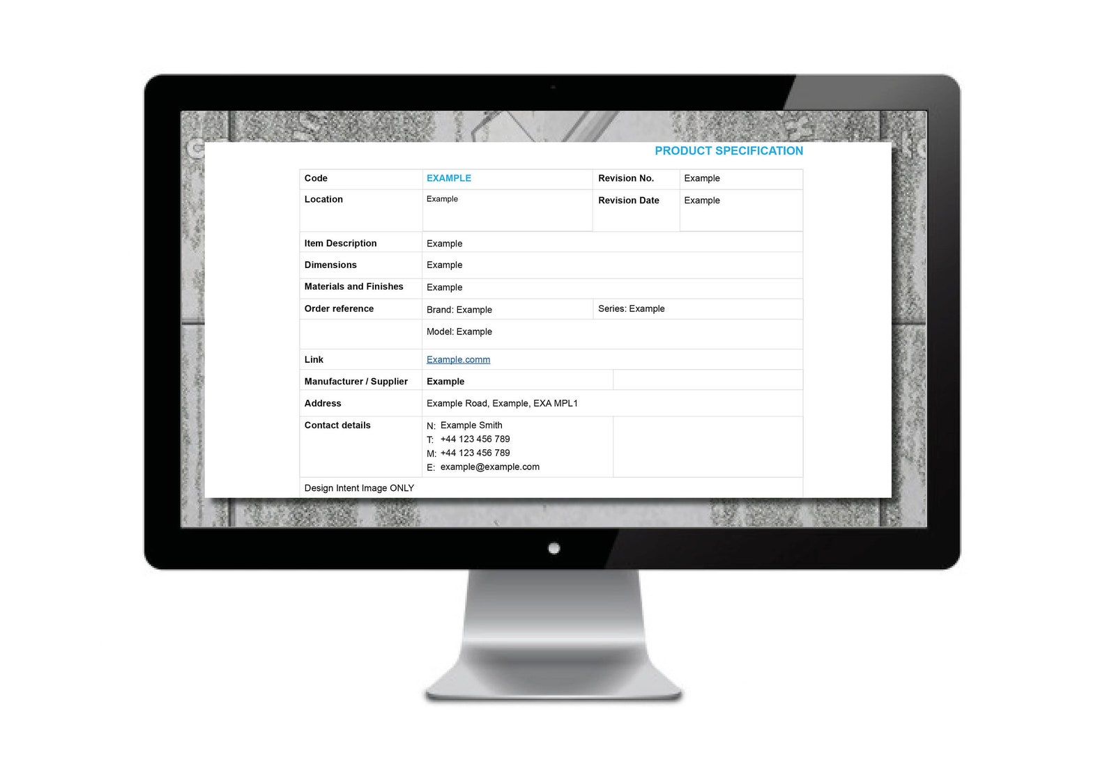 Interior Design Template for Architects and Interior Designers A4 ...