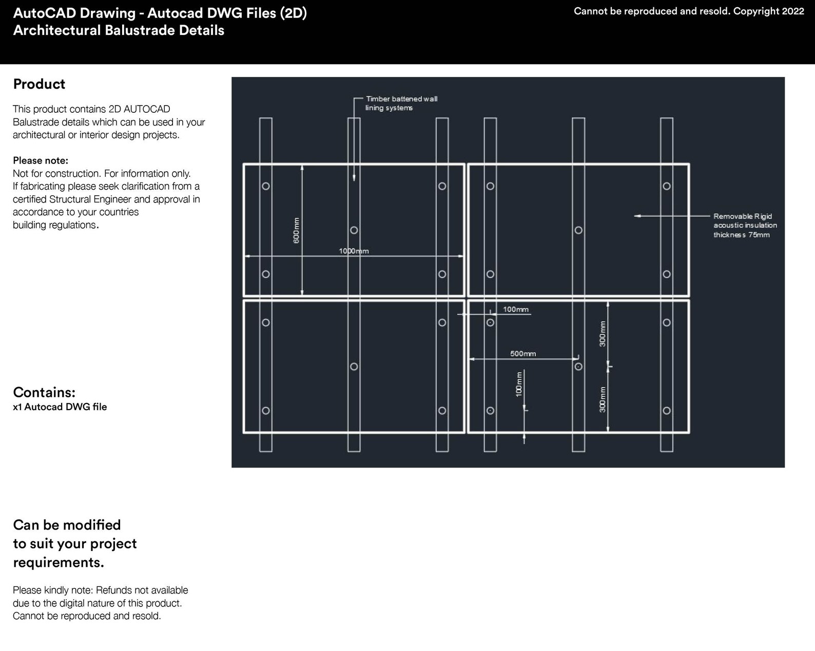 Autocad Ceiling Drawings in 2D DWG Format - Etsy