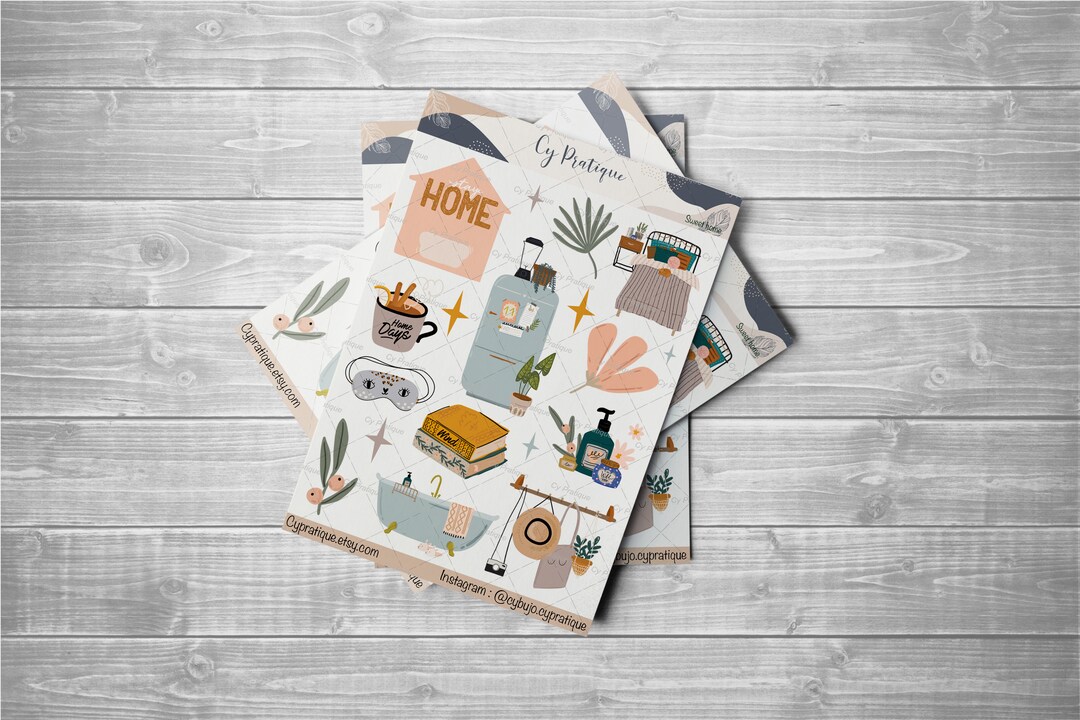 Sweet Home Stickers Cypractice Sticker Board for Your Creative ...