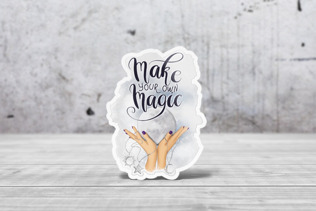 Magic Life Sticker | Die Cut Vinyl Paper for Your Creative Planner, Art ...
