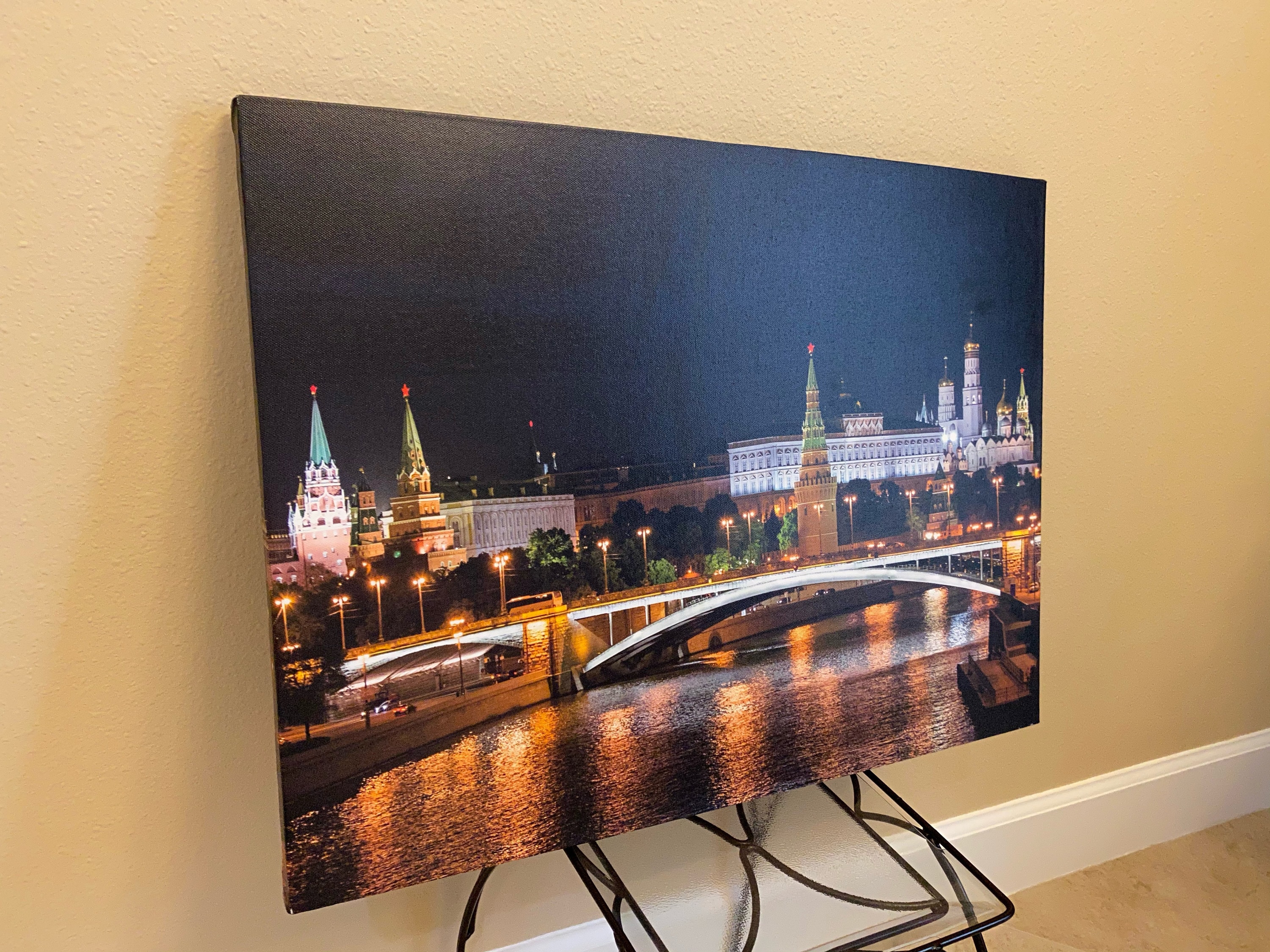 Moscow Photography Home Decor Moscow Landscape Canvas Print Wall Decor ...