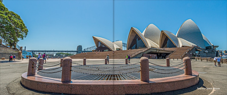 Sydney Australia Coffee Table Book Iconic Sights Landmarks Cityscape ...