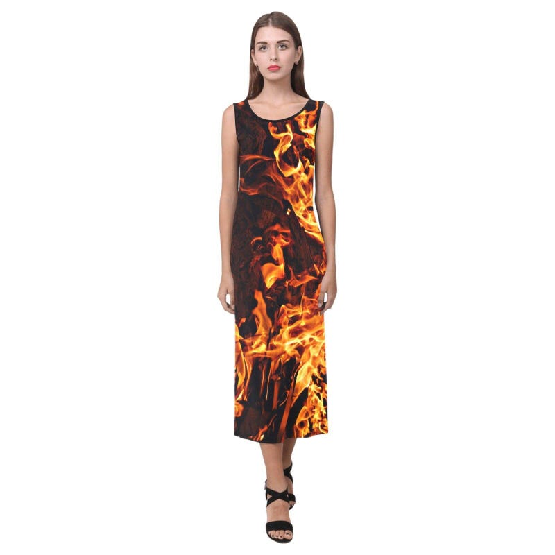 Fire Dress - Etsy