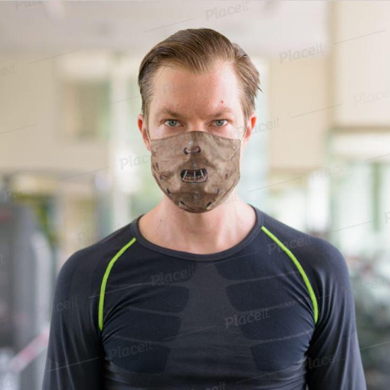 Hannibal Lecter Mask - Etsy