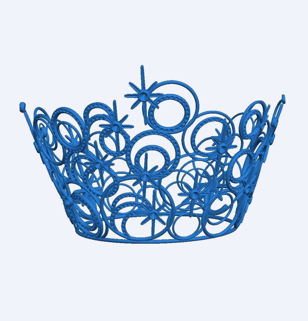 Glinda Crown Tiara | Wicked Inspired 3D Printable File | Instant ...
