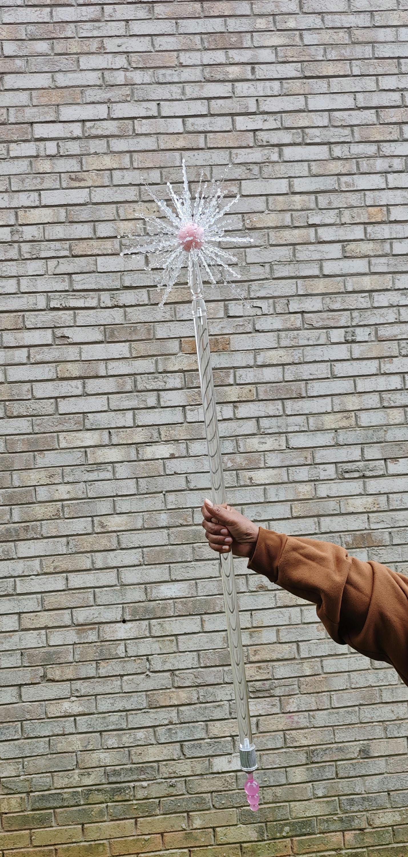 Glinda Bubble Wand/ Acrylic Parts/ DIY Assembly Kit / Wicked-inspired ...