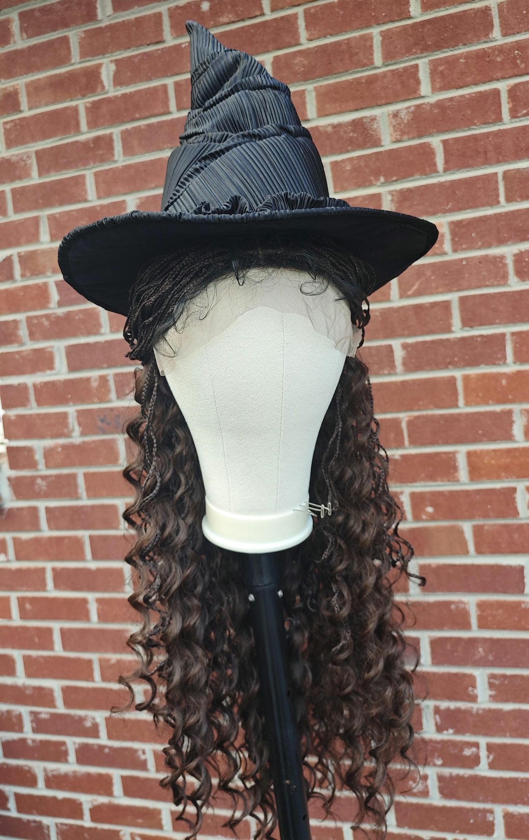 Cosplay Micro Braided Wig, Inspired by Elphaba / Wicked Wig / Small ...