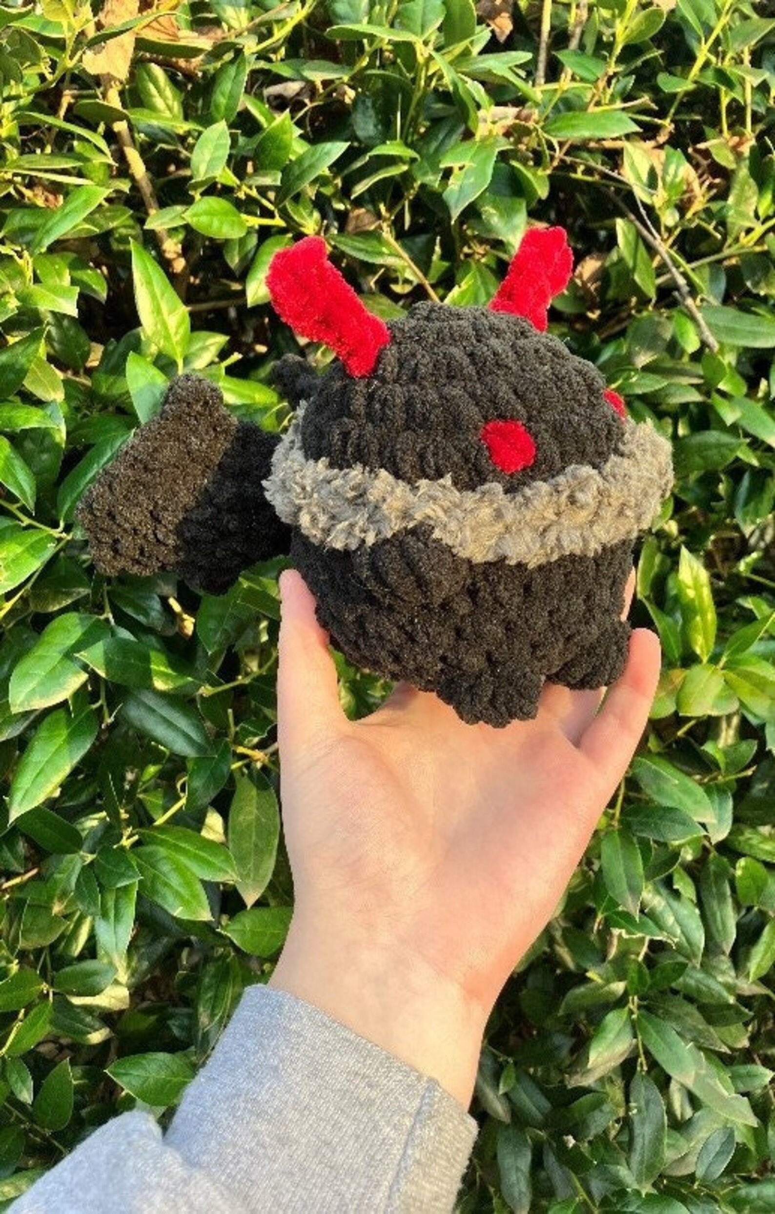 Chibi Mothman, Low Sew, Easy Crochet Pattern - Etsy