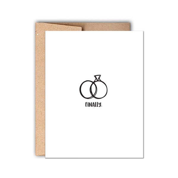 We Are Getting Married Card - Etsy