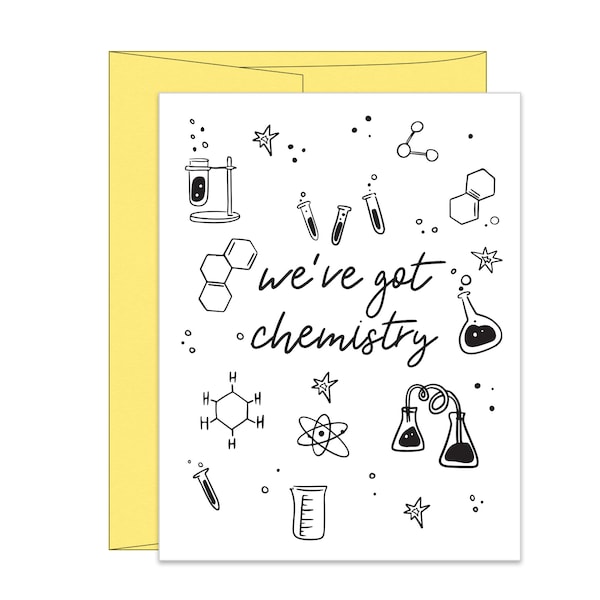 Chemistry Card - Etsy
