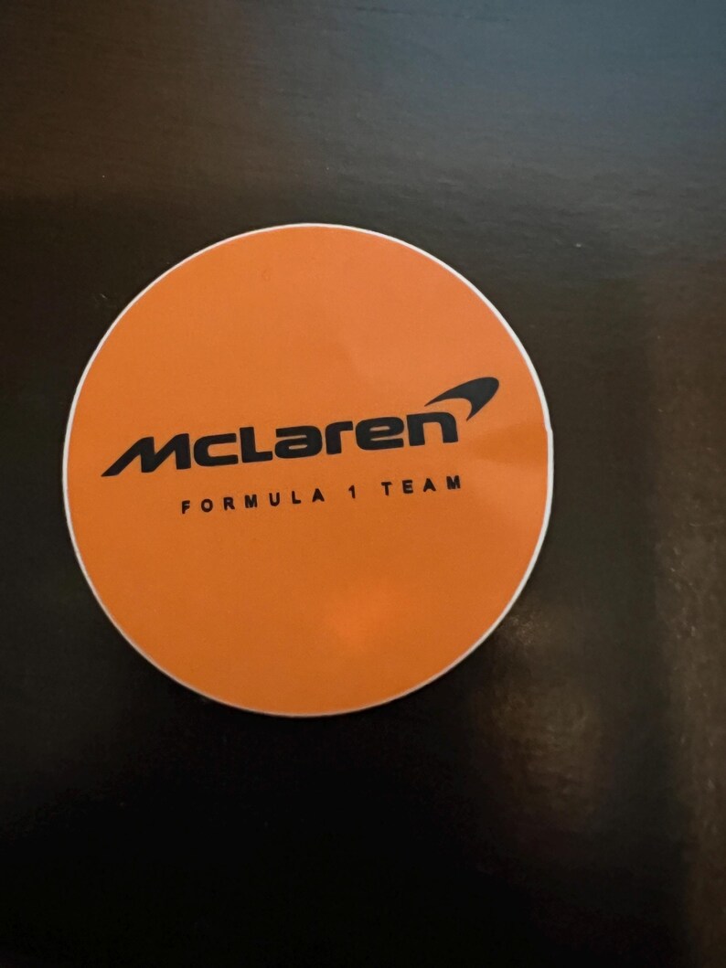 Mclaren Formula 1 Stickers - Etsy