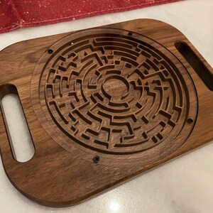 Handheld Wooden Maze Game – Labyrinth Puzzle for Kids and Adults - Etsy