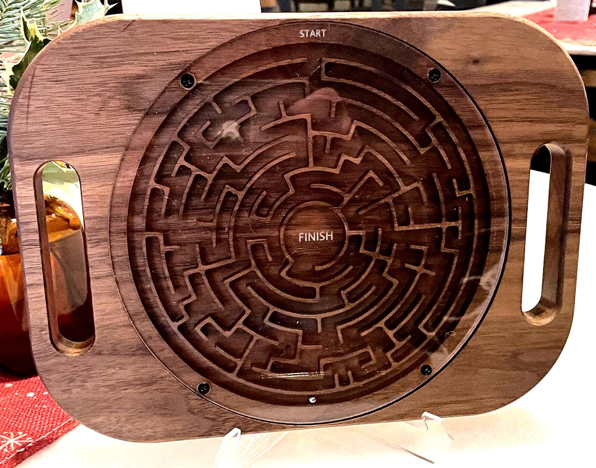 Handheld Wooden Maze Game – Labyrinth Puzzle for Kids and Adults - Etsy