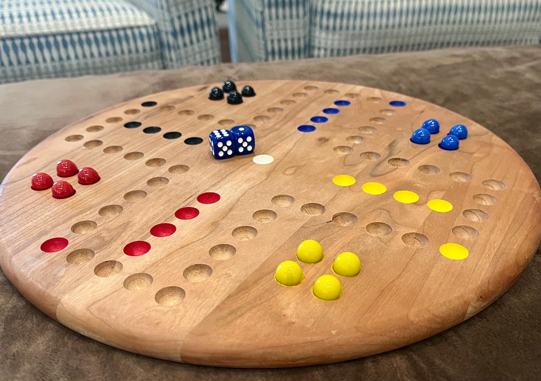 Handmade Hardwood Wahoo Board Game: Maple, Cherry, or Walnut - Etsy