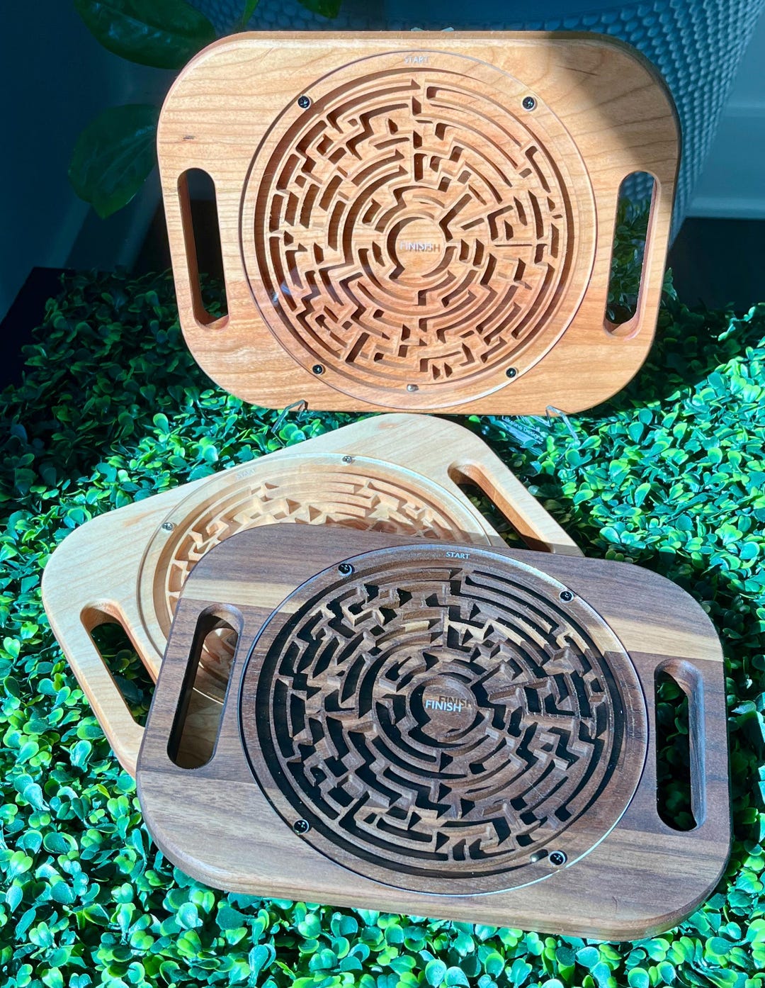 Handheld Wooden Maze Game – Labyrinth Puzzle for Kids and Adults - Etsy