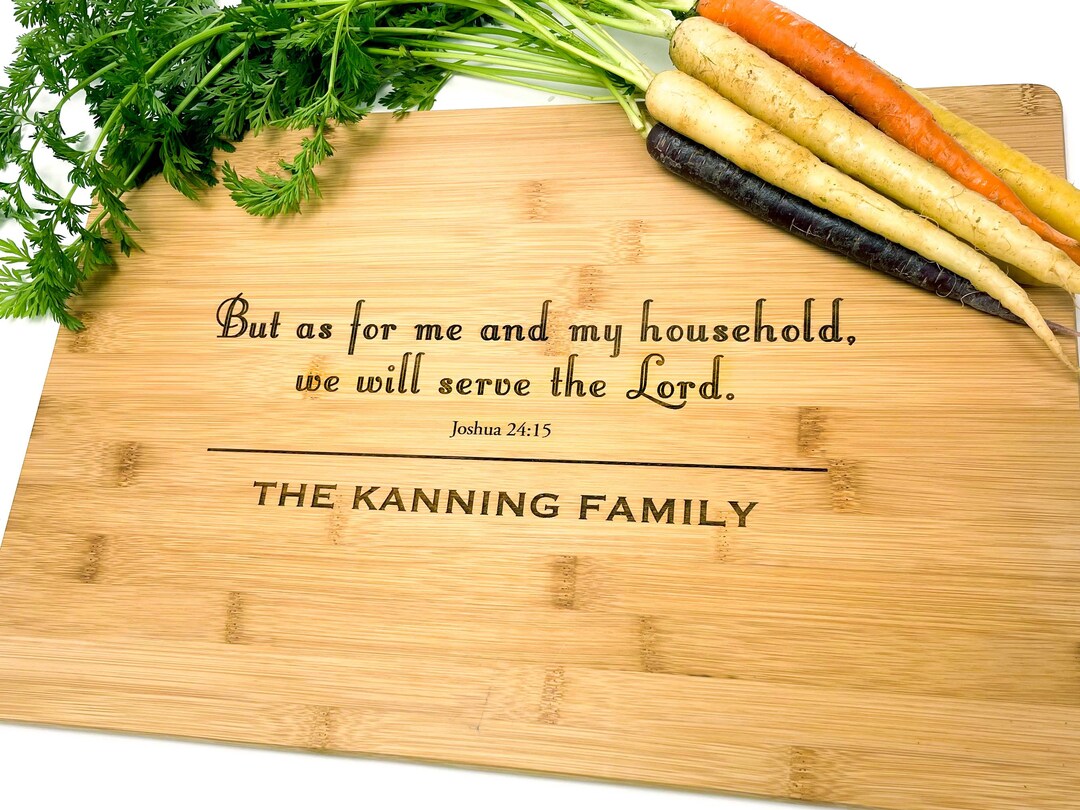 Engraved Charcuterie Board Favorite Scripture, Personalized Bible Verse ...