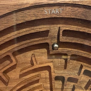Handheld Wooden Maze Game – Labyrinth Puzzle for Kids and Adults - Etsy