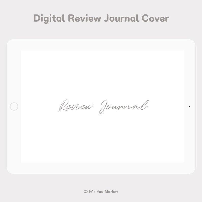 Digital Movie, TV Show Review Journal Notes, Review Log for iPad ...