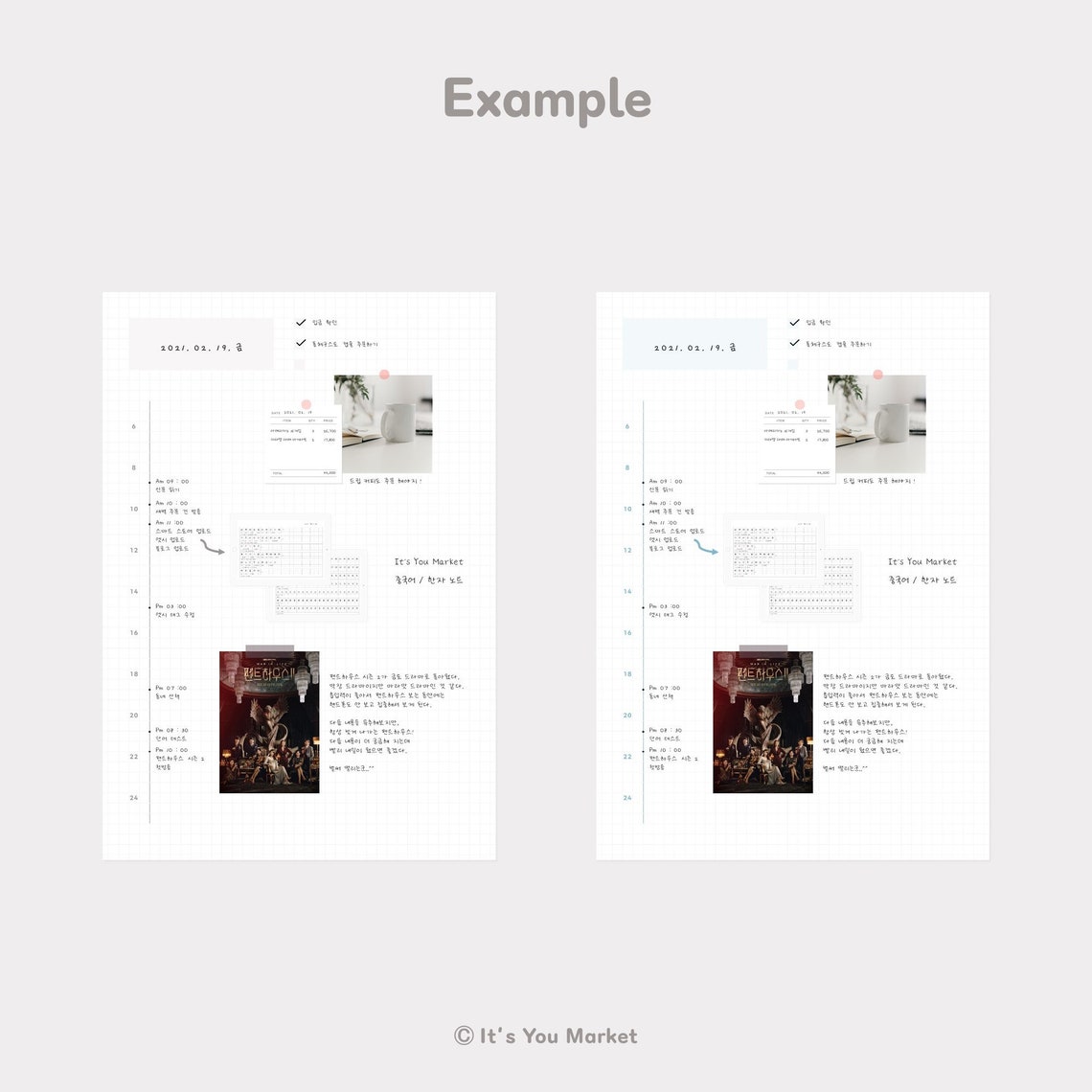 Digital Daily Timetable Planner for iPad Goodnotes Notability - Etsy