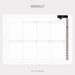 Digital Undated Planner for iPad Goodnotes Notability - Etsy