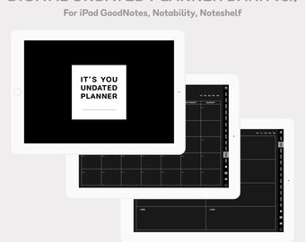 Digital Undated Weekly Planner Page for Ipad Goodnotes - Etsy