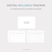 Digital Wellness Tracker Plannerweekly for iPad Goodnotes, Notability ...