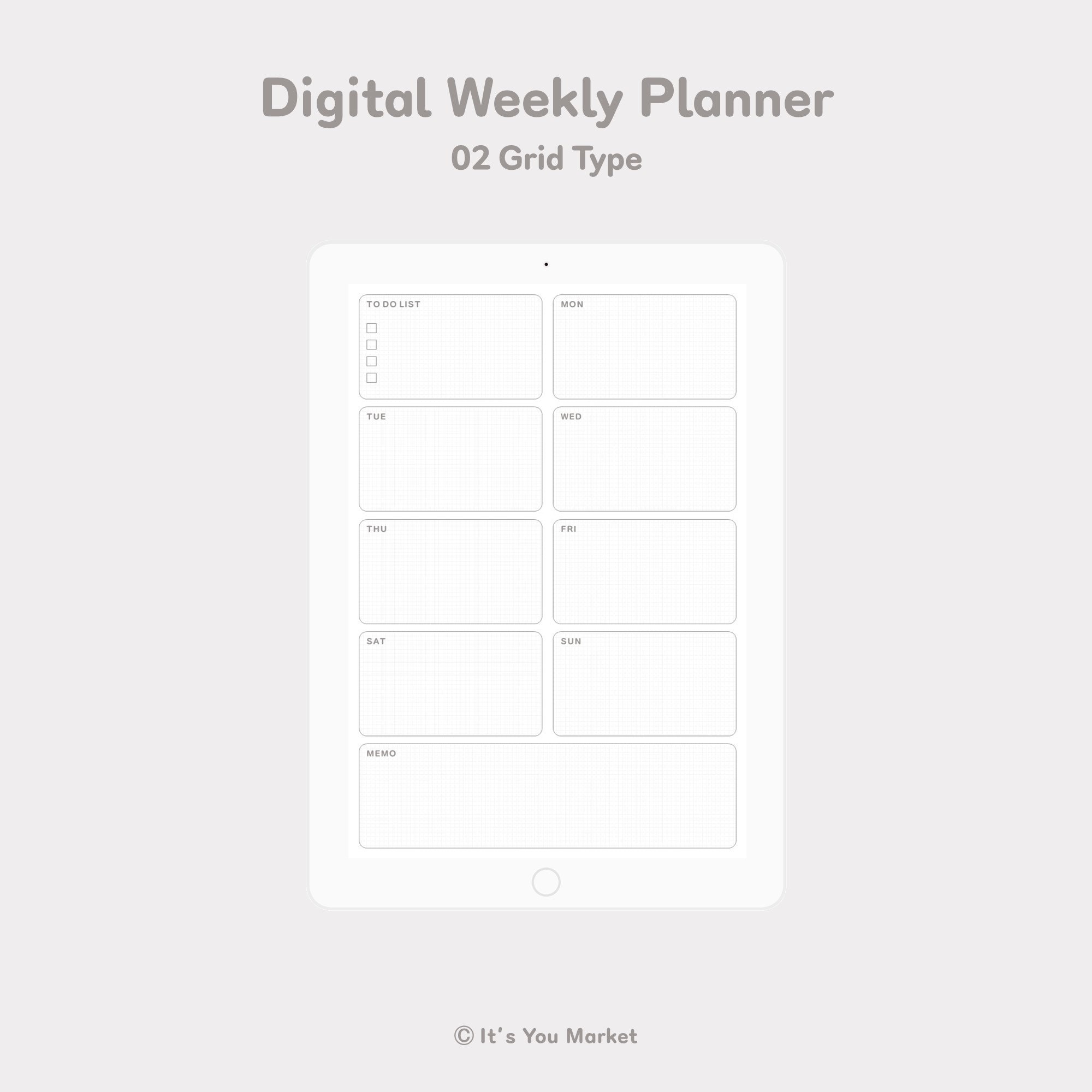 Digital Weekly Planner Weekly to Do List Planner for - Etsy