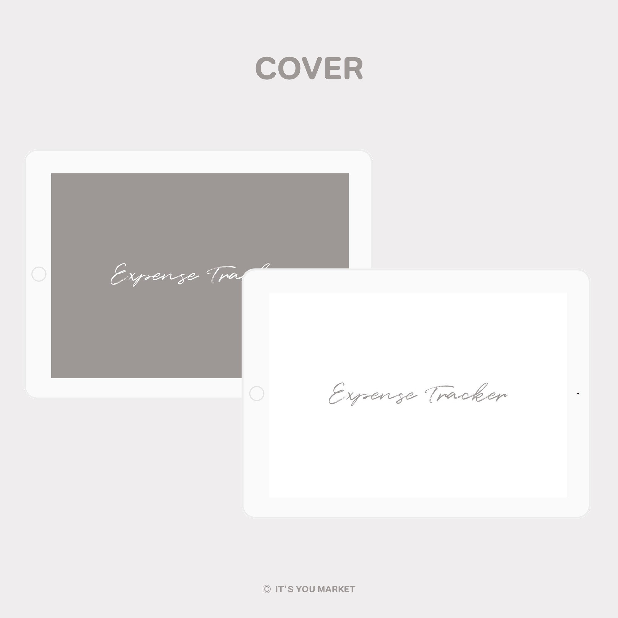 Digital Expense Tracker Finance Tracker for iPad Goodnotes - Etsy