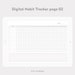 Digital Habit Tracker, Printable Monthly Habit Tracker Pdf for iPad ...