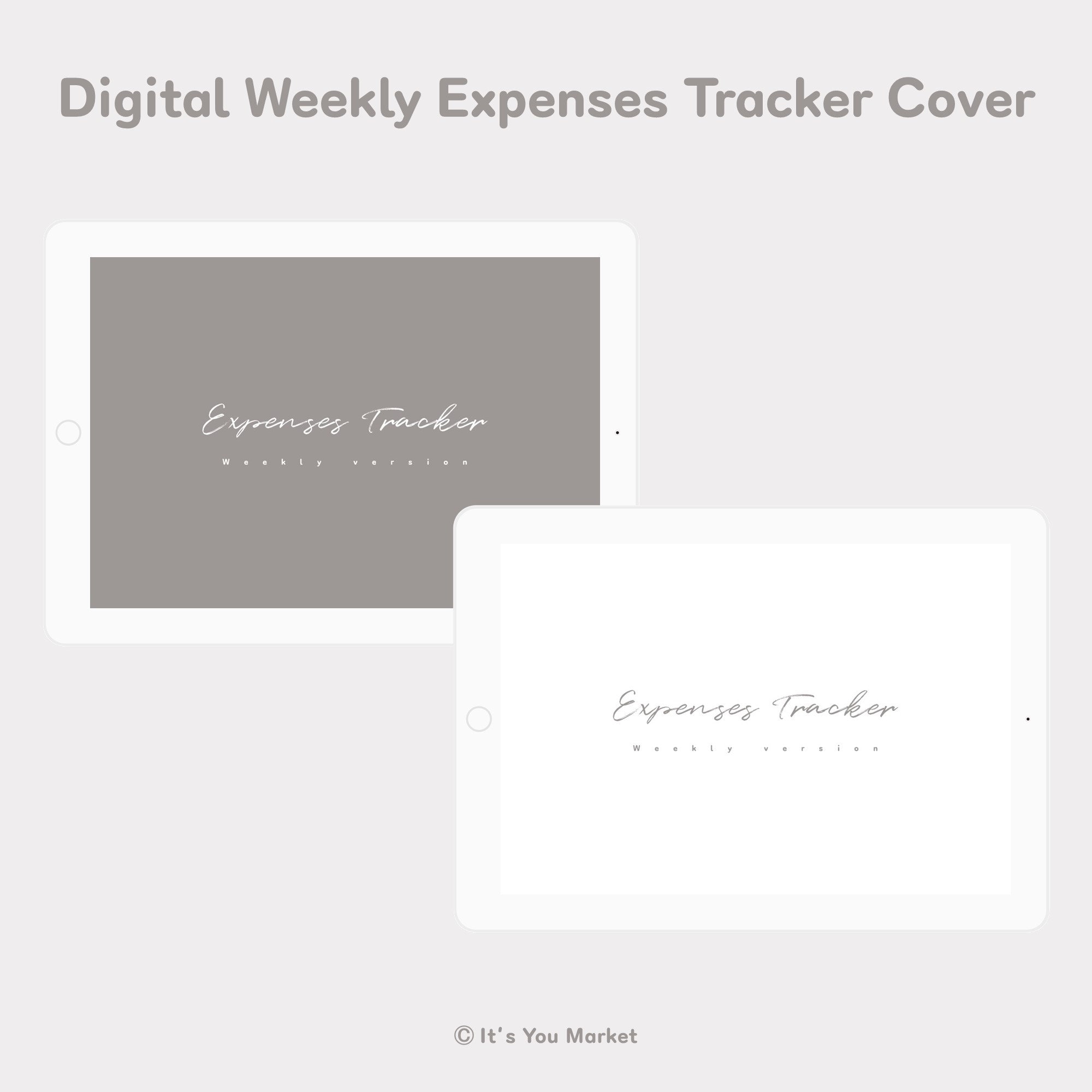 Digital Weekly Expenses Tracker, Weekly Financial Tracker Planner for ...
