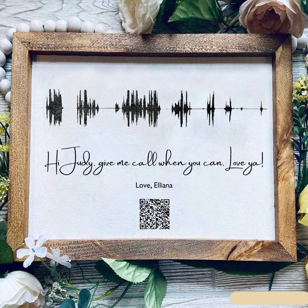 Soundwave Art Qr Code - Etsy