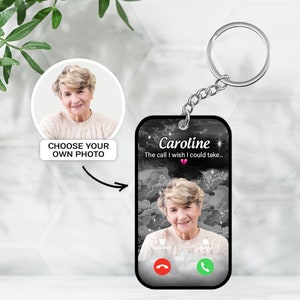 The Call I Wish I Could Make Keychain, the Call I Wish I Could Take ...