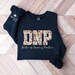 Embroidered DNP Sweatshirt, Personalized Doctor of Nursing Practice ...