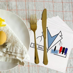 Personalized Doctor Graduation Napkins, Doctor Uniform 2024 Graduation ...