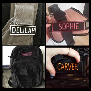 Personalised Date Couple Roman Numerals Embroidered Patches, Sew on ...