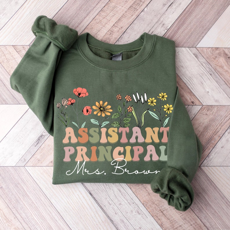 Personalized Assistant Principal Shirt , Teacher Day Gift , Assistant ...