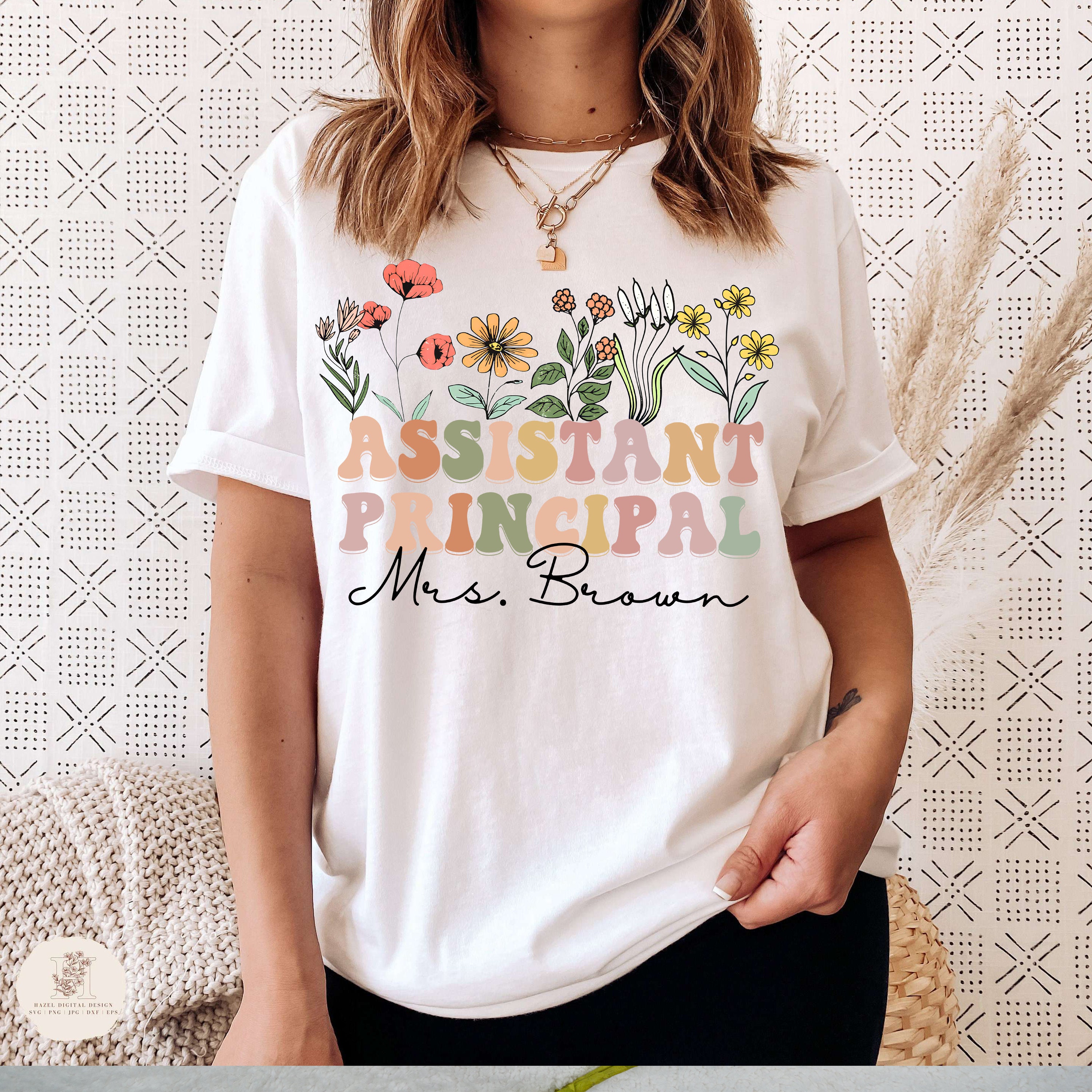 Personalized Assistant Principal Shirt , Teacher Day Gift , Assistant ...